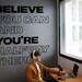 Believe | Inspirational Wall Quotes Vinyl Lettering Quotes Wall Decals ...
