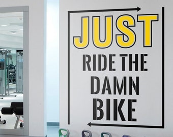 OBSESSED is What the Lazy Call the DEDICATED, Fitness Wall Decal, Gym ...