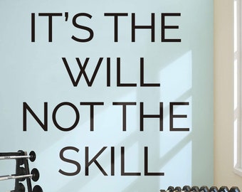 GYM DESIGN, Fitness Wall Decor, Gym Wall Decor, Motivational Quote ...