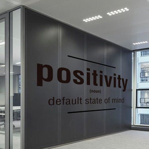 Positivity, Office, Office Walls, Office Supplies, Wall Art, Gym ...