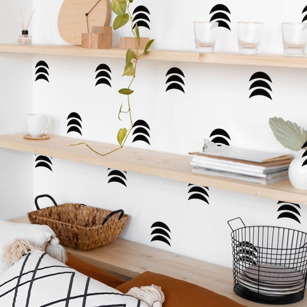 Modern Wall Decal - Etsy