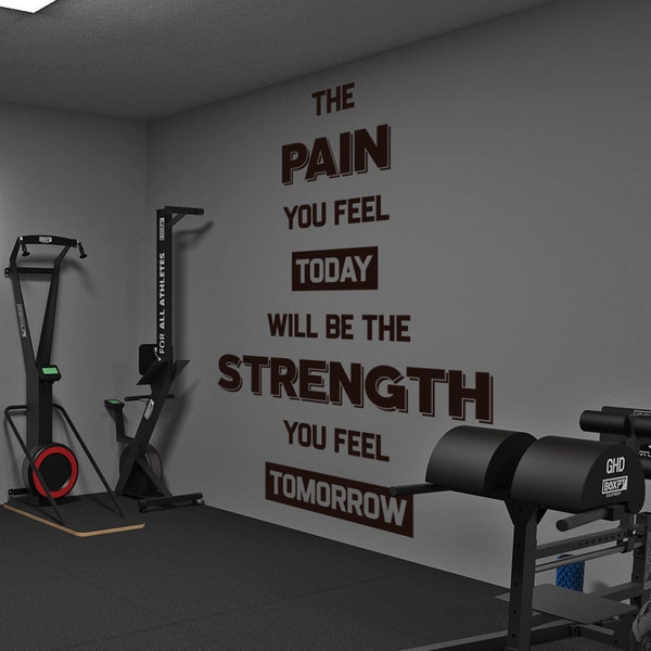 Gym Wall Decal - Etsy