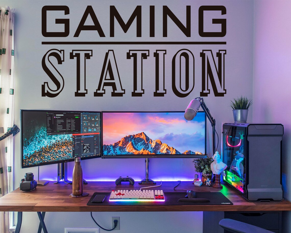 Gamer Room Gamer Room Decor Gamer Decal Gamer Boy Gamer - Etsy