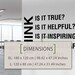 Think, Workplace Wall Art, Office Décor, Office Wall Art, Wall Decal ...