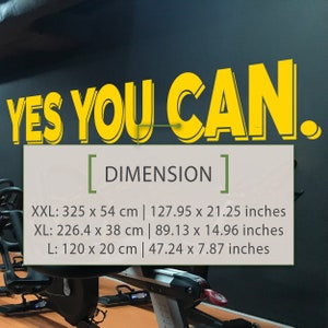 Yes You Can, Cycling Studio Decor, Home Cycling, Cycling Studio, Home ...