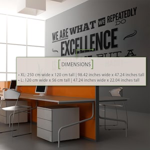 Excellence, Corporate Decor, Office Decor, Office Wall Art, Office ...