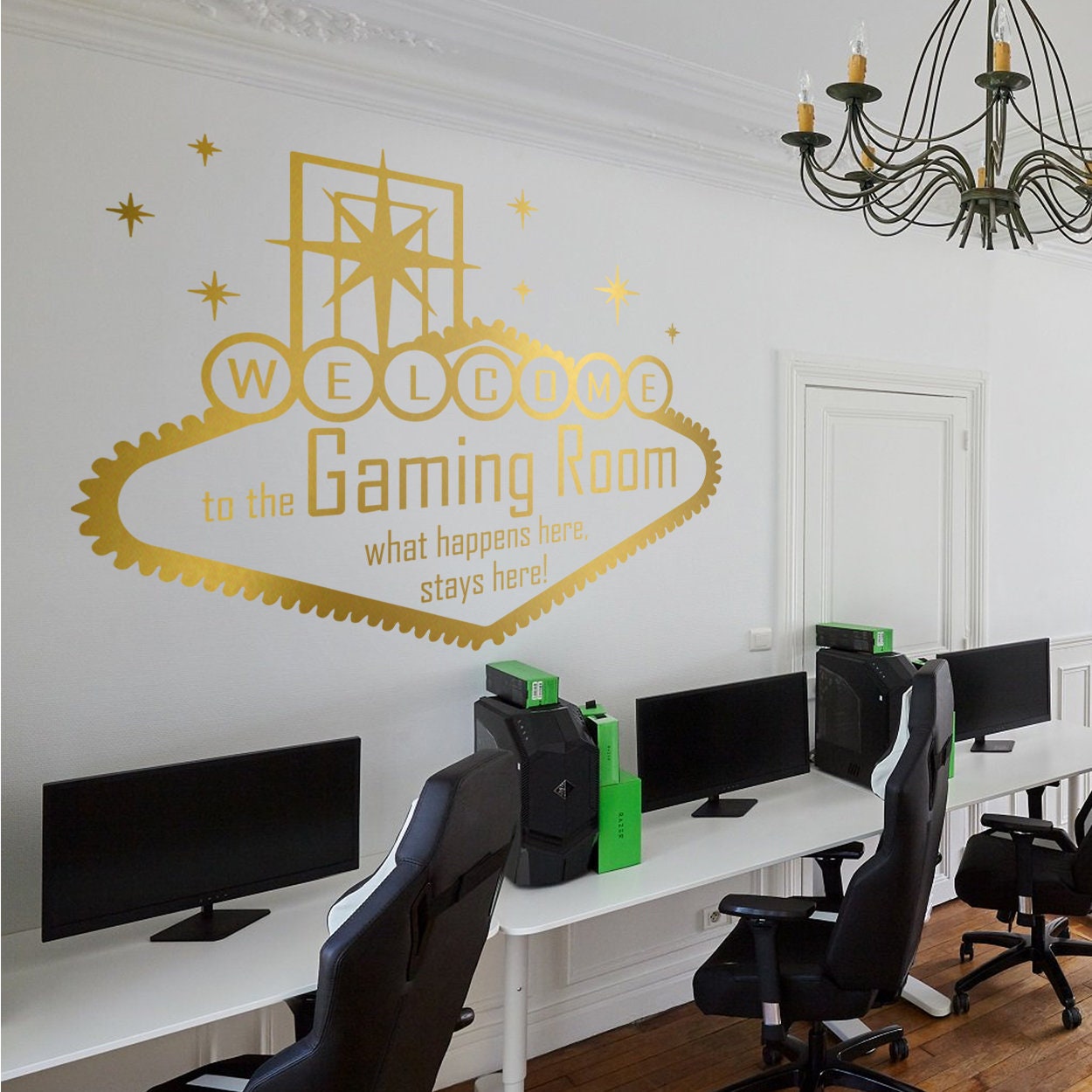 Welcome Gaming Room Gamer Wall Decal Gaming Zone Wall - Etsy Hong Kong
