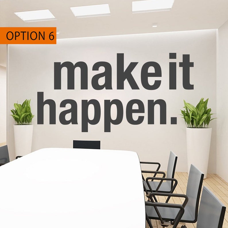 Office Wall Decals - Etsy