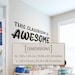 Awesome Classroom, Classroom Decor, Homeschool, School, Wall Sticker ...