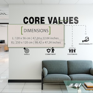 Core Values, Office, Our Values, Motivational, Inspiring, Office, Wall ...