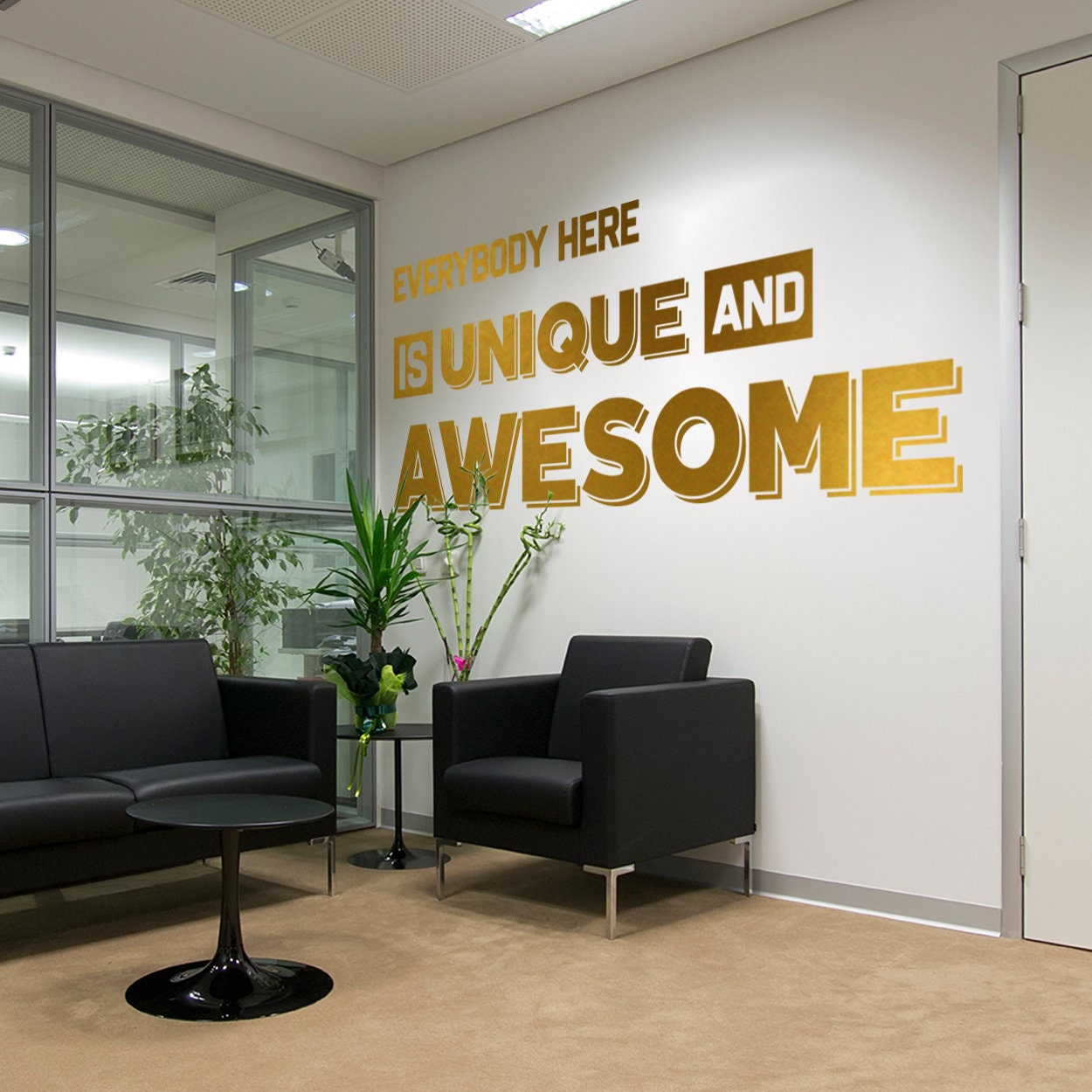 Office Wall Art, Unique, Awesome, Team, Inspiring, Office, Motivational ...