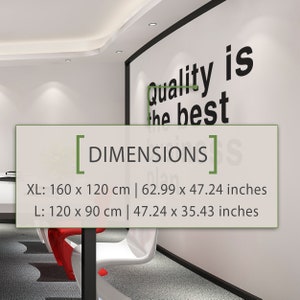 Quality Wall Decal, Business Plan, Office Wall Art, Office Decor ...