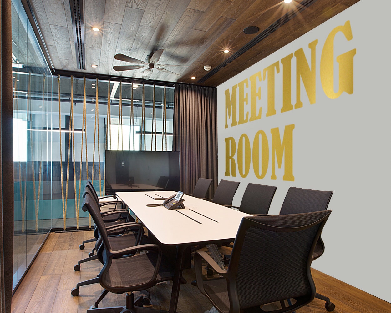 Meeting Room Wall Decal: Modern Office Decor - Etsy