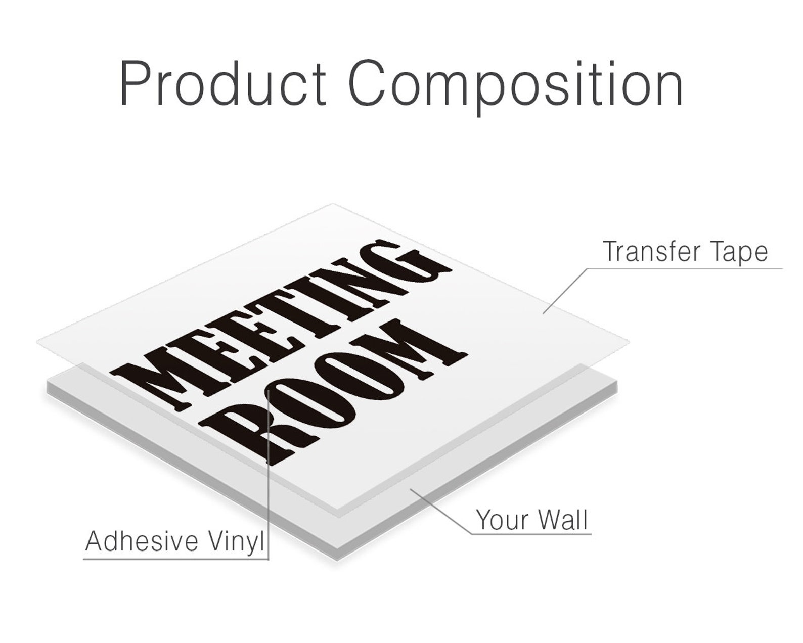 Meeting Room Wall Decal: Modern Office Decor - Etsy