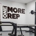 One More Rep Gym Wall Art Wall Decal - Etsy