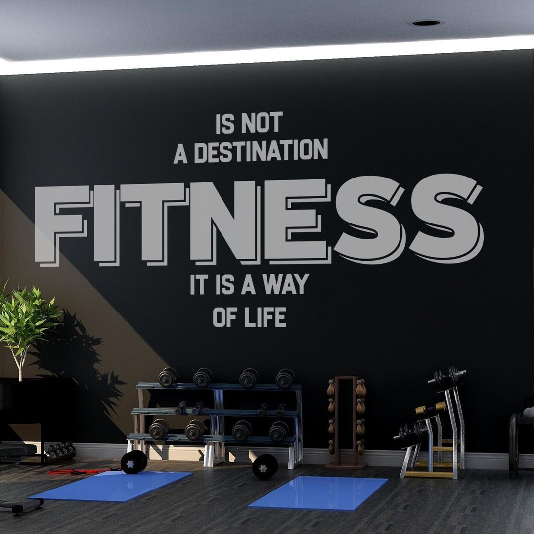Fitness Quote for Gym Wall Decor - Etsy