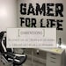 Gamer for Life, Gaming Room, Gaming Setup, Art, Gaming Decals, Gamer ...