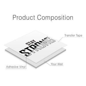 Stay Strong Motivational Wall Decal – Minimalist Gym Decor, Fitness ...