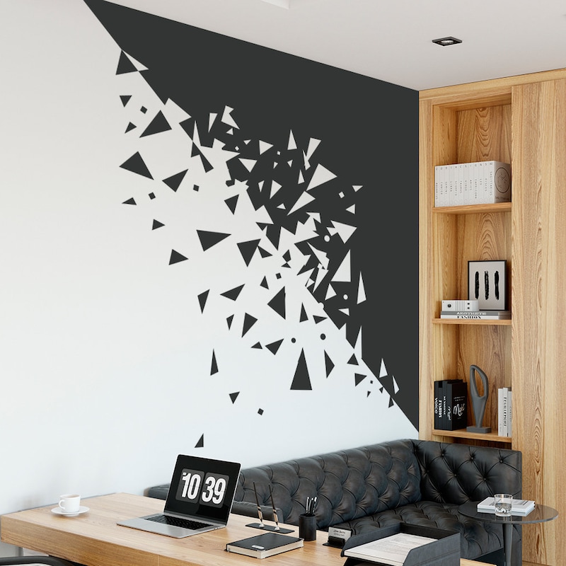 Modern Wall Decal - Etsy
