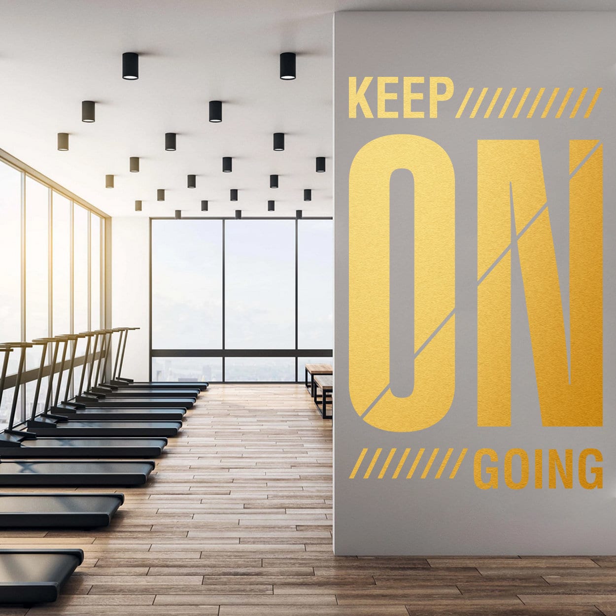 Keep on Going Gym Wall Decor - Etsy