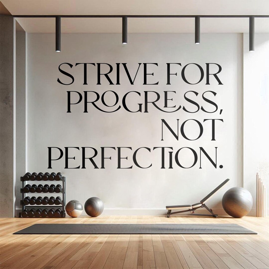 Motivational Workout Stickers for Athletic Training, Perseverance Decor ...