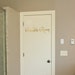 Powder Room Vinyl Decal Powder Room Door Sticker Powder - Etsy