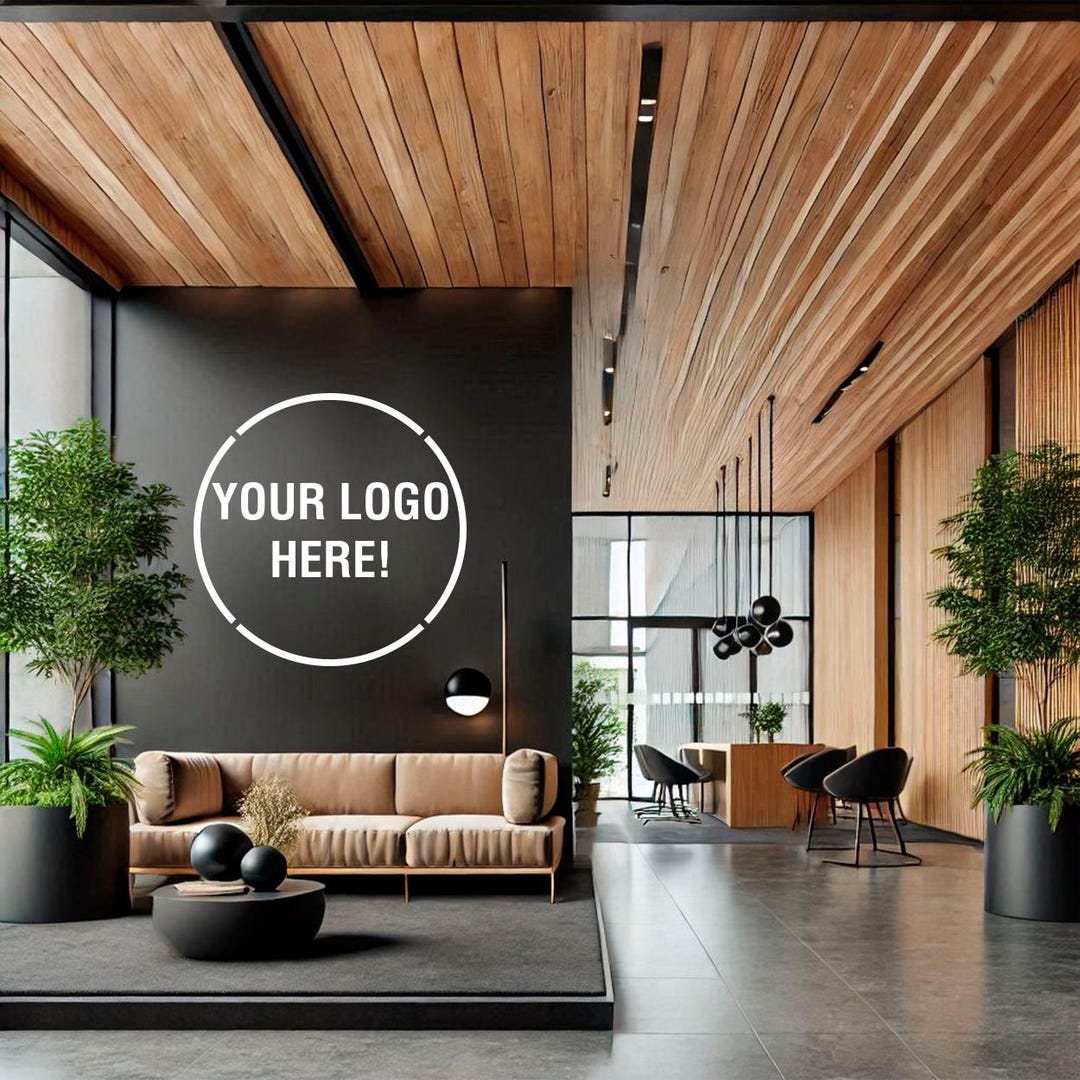 Custom Logo Wall Decal - Interior Decal - Your Business Logo ...
