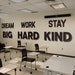 Play Nice Work Hard Stay Kind Classroom Door Vinyl Decal - Etsy