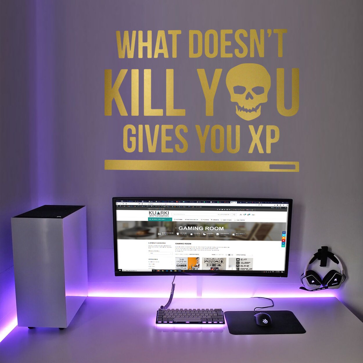 Gaming Decals Gamer Wall Sticker Gamer Wall Decal Gamer - Etsy