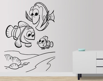 Finding nemo decal | Etsy