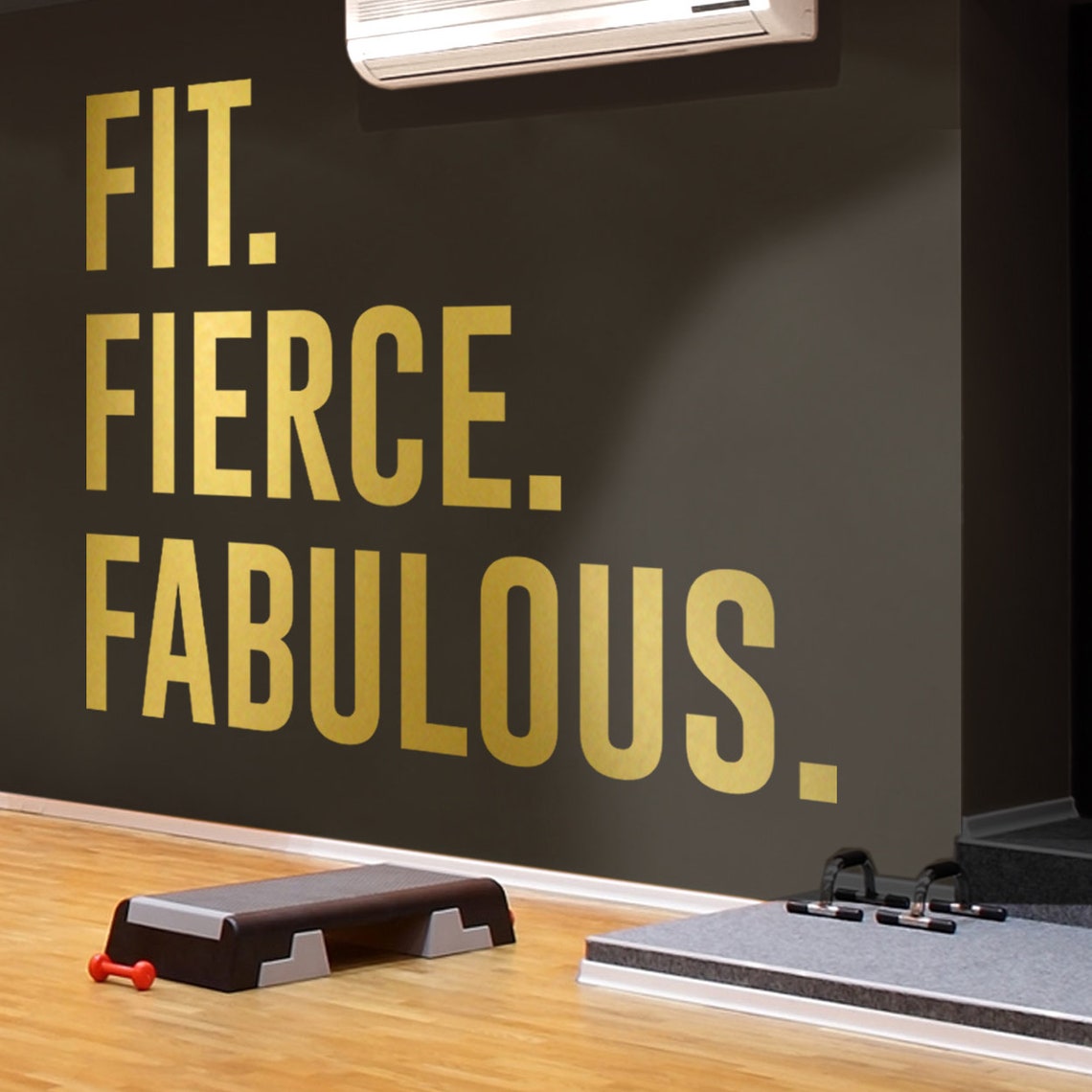 Fitness Gym Decals Exercise Stickers Home Gym Gym Wall | Etsy UK