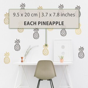 Pineapple Art, Wall Art, Wall Decor, Wall Decal, Wall Art Decor ...