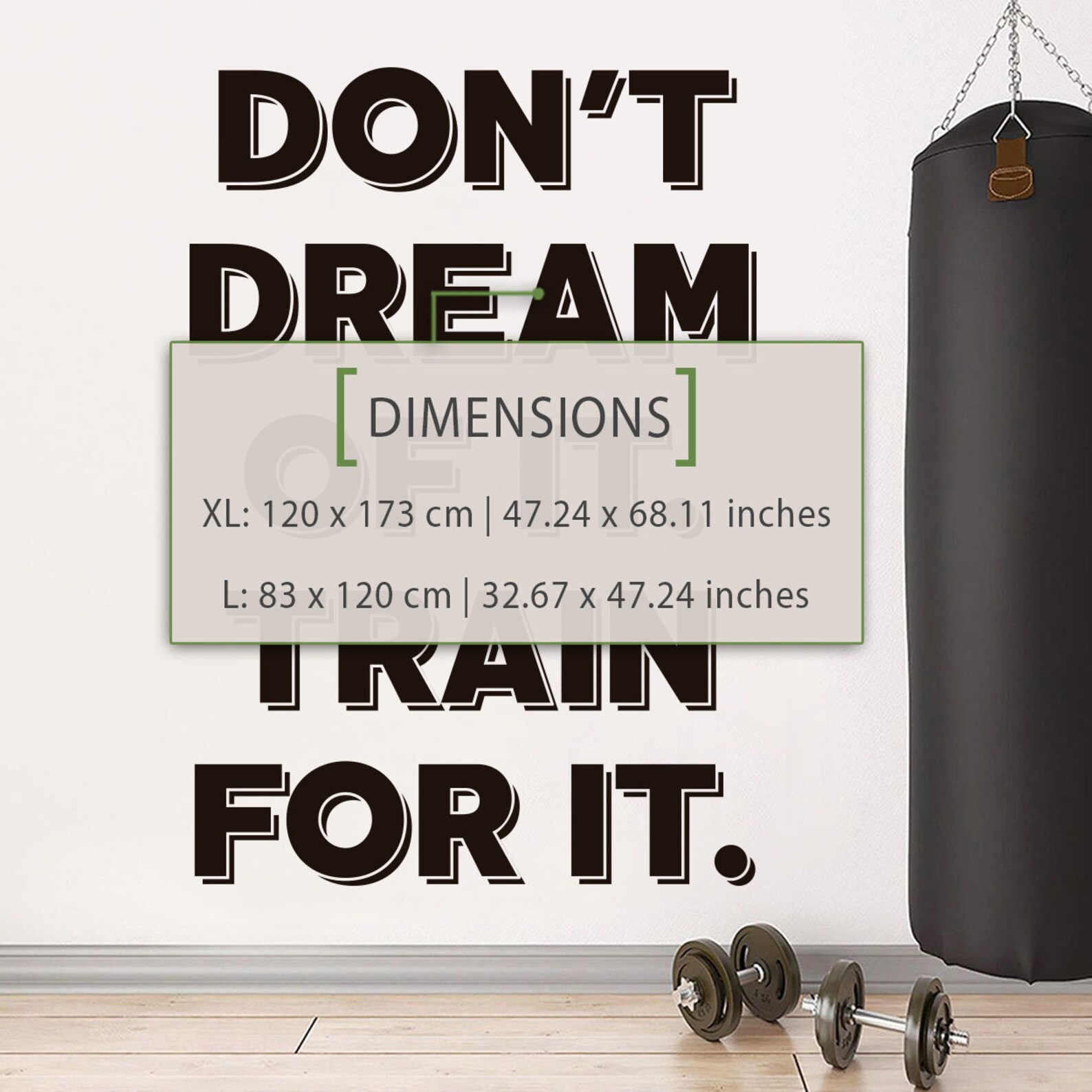 Gym Decor Gym Wall Decal Gym Decal Exercise Exercise - Etsy