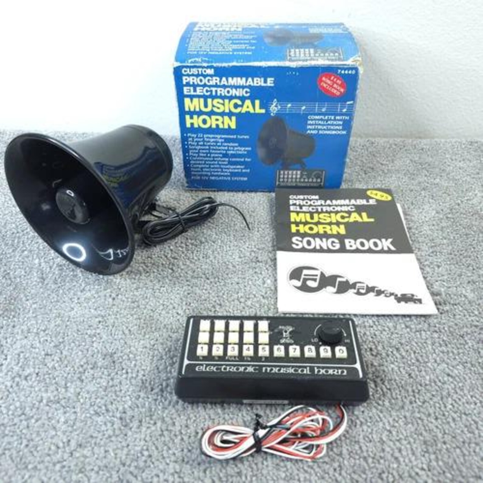 Custom Programable Electronic Musical Horn 74440 Vintage NEW OLD STOCK ...