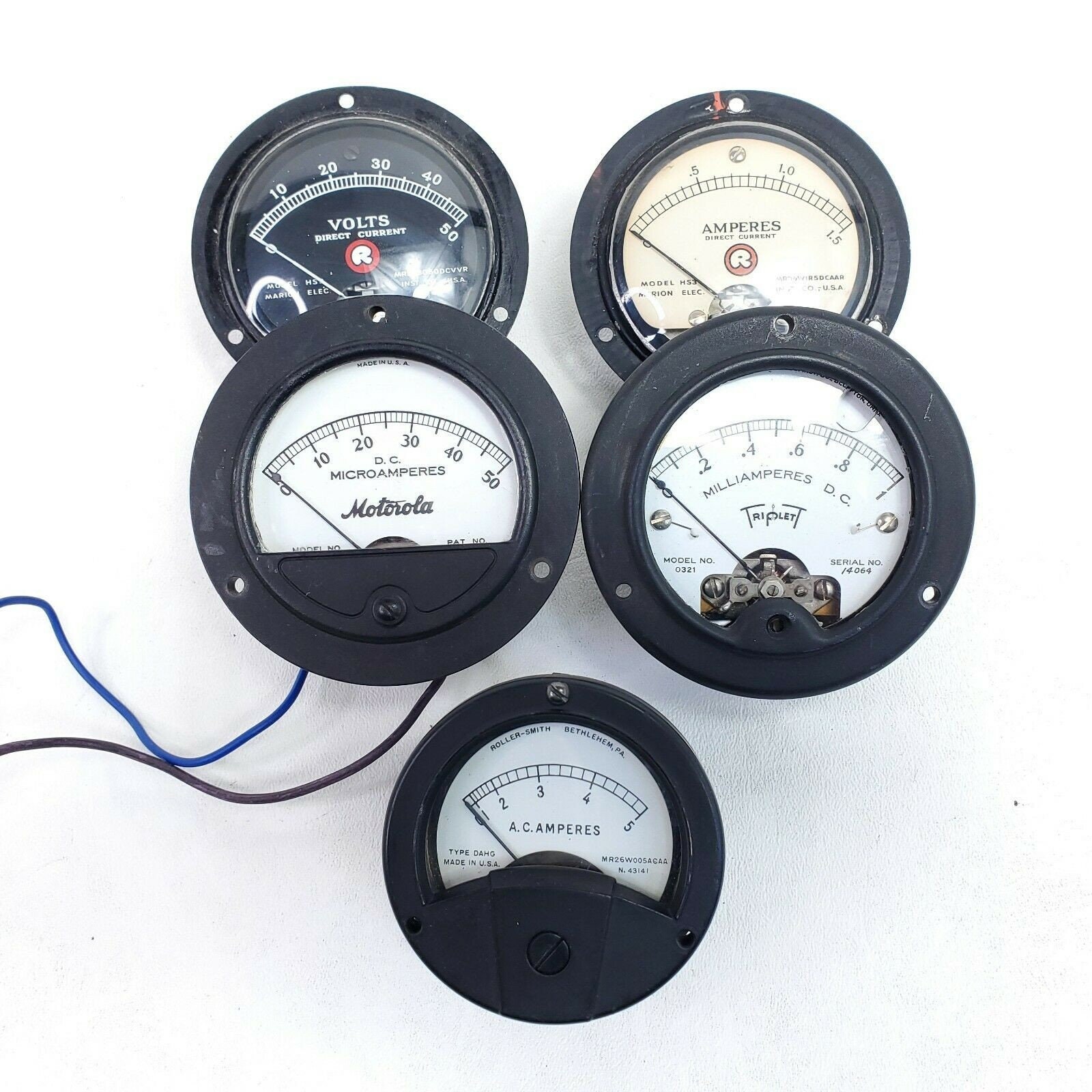 Vintage Panel Meter for sale | Only 2 left at -70%