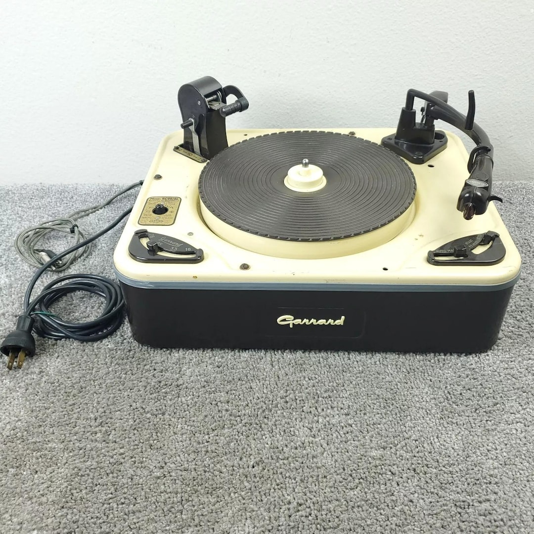 Garrard Turntable RC98/4L Record Player Phonograph Vintage Made in ...
