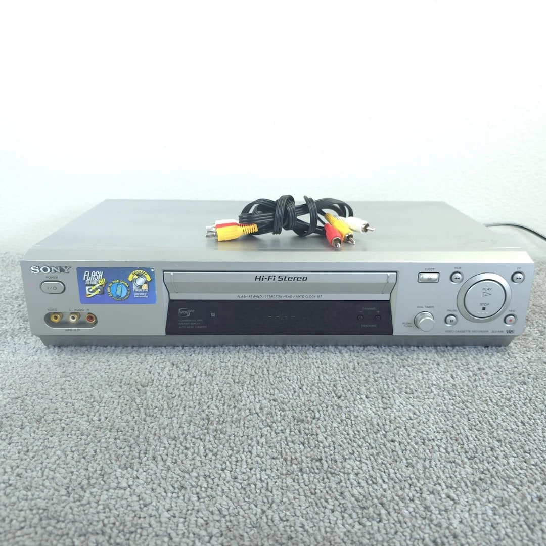 Sony SLV-N88 VCR 4-head Hi-fi Stereo VHS Cassette Player Recorder No ...
