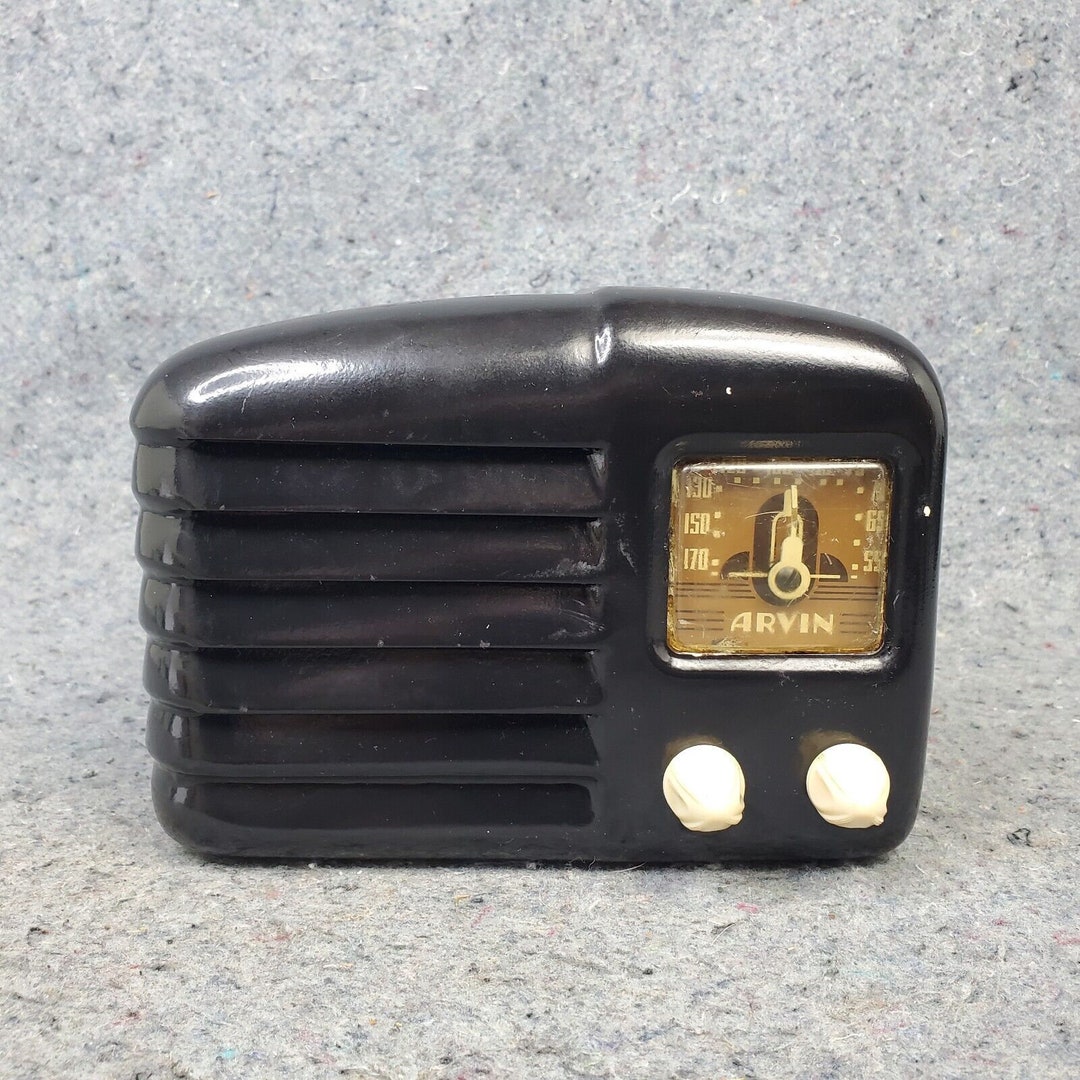 Arvin 502 Tube Radio AM Mini Metal Case 1930's Vintage Art - Etsy