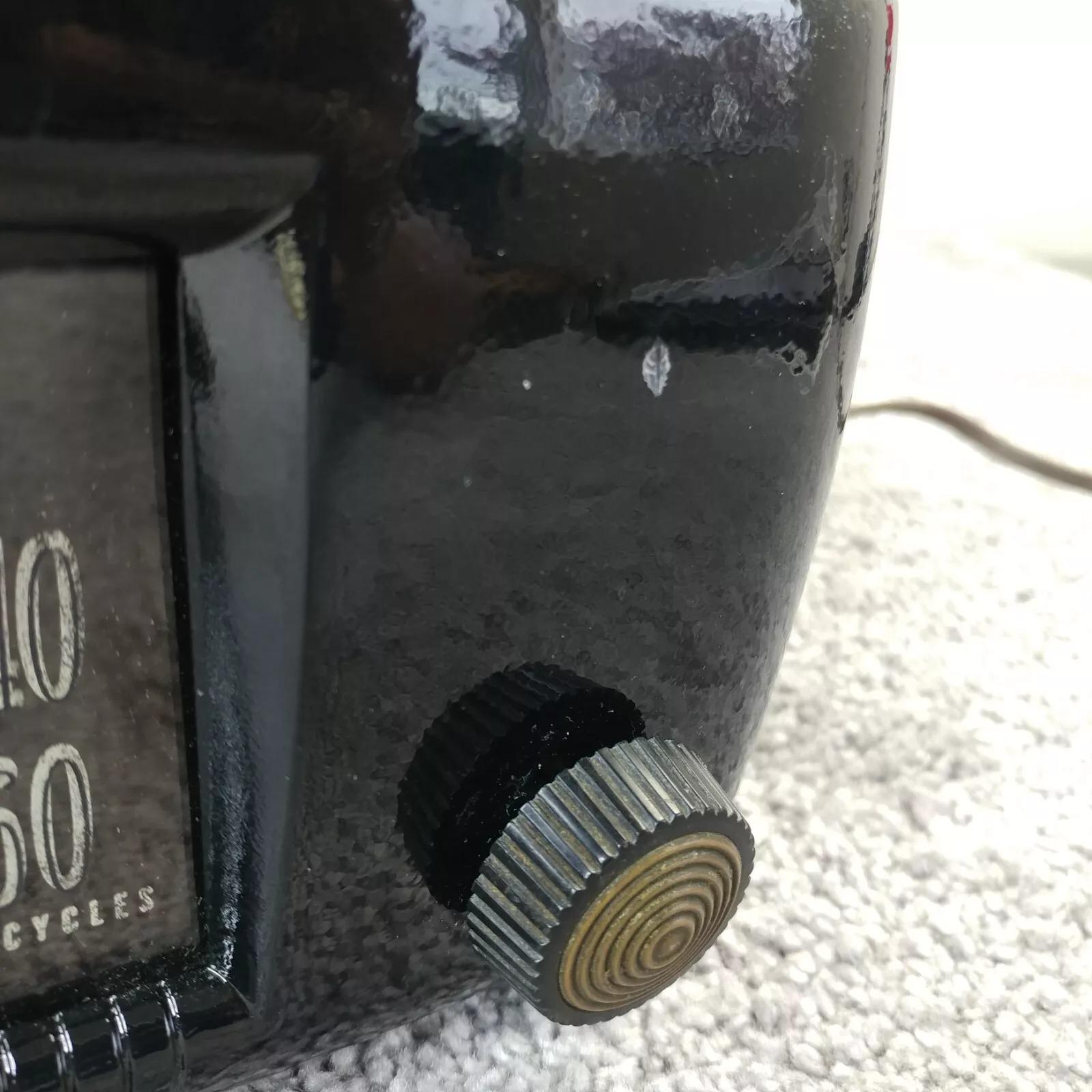 GE Tube Radio Model 200 Vintage 1950's Bakelite Black AM General ...