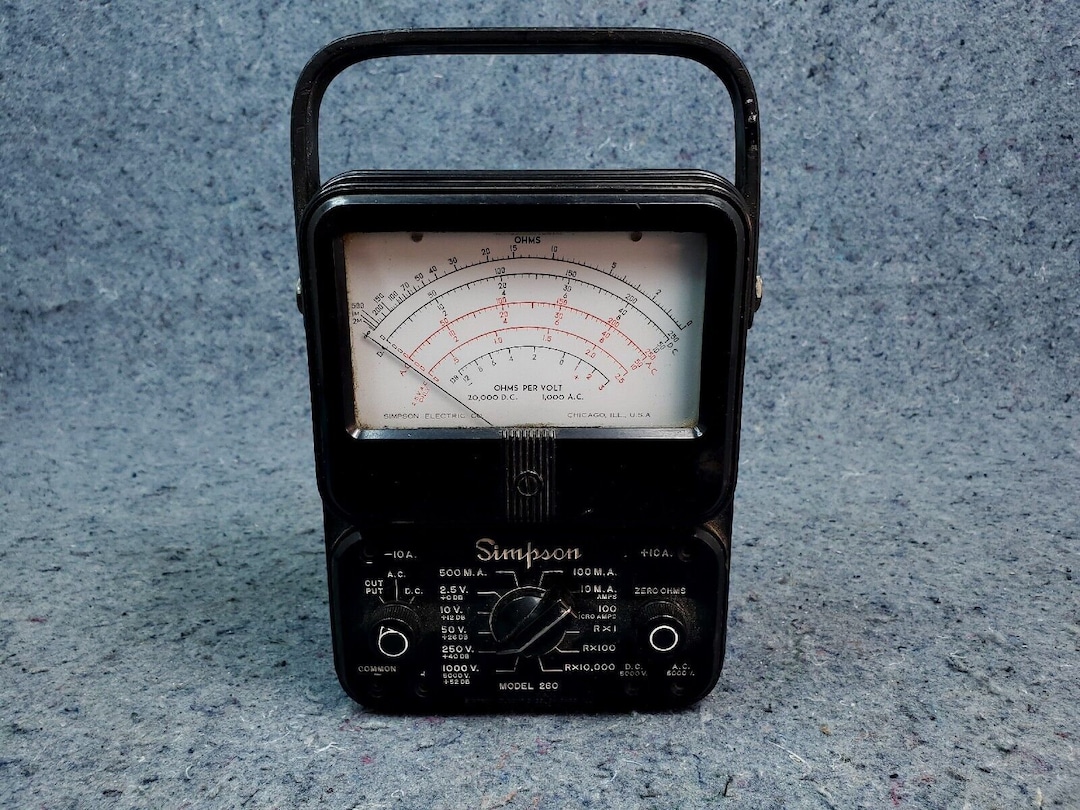 Simpson Analog Multimeter