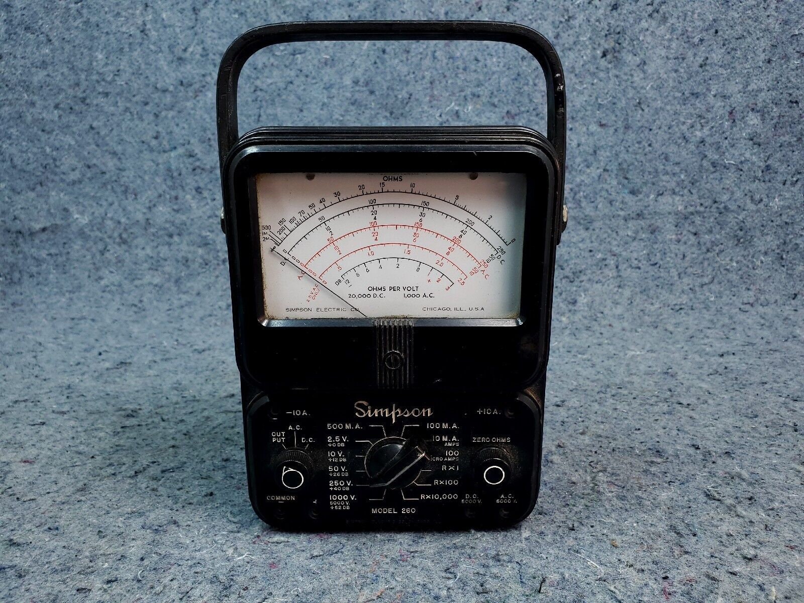 Analog Multimeter Parts