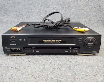 Jvc Vcr HI-FI Stereo Vhs Tape Video Cassette Recorder Vintage HR-A51U ...