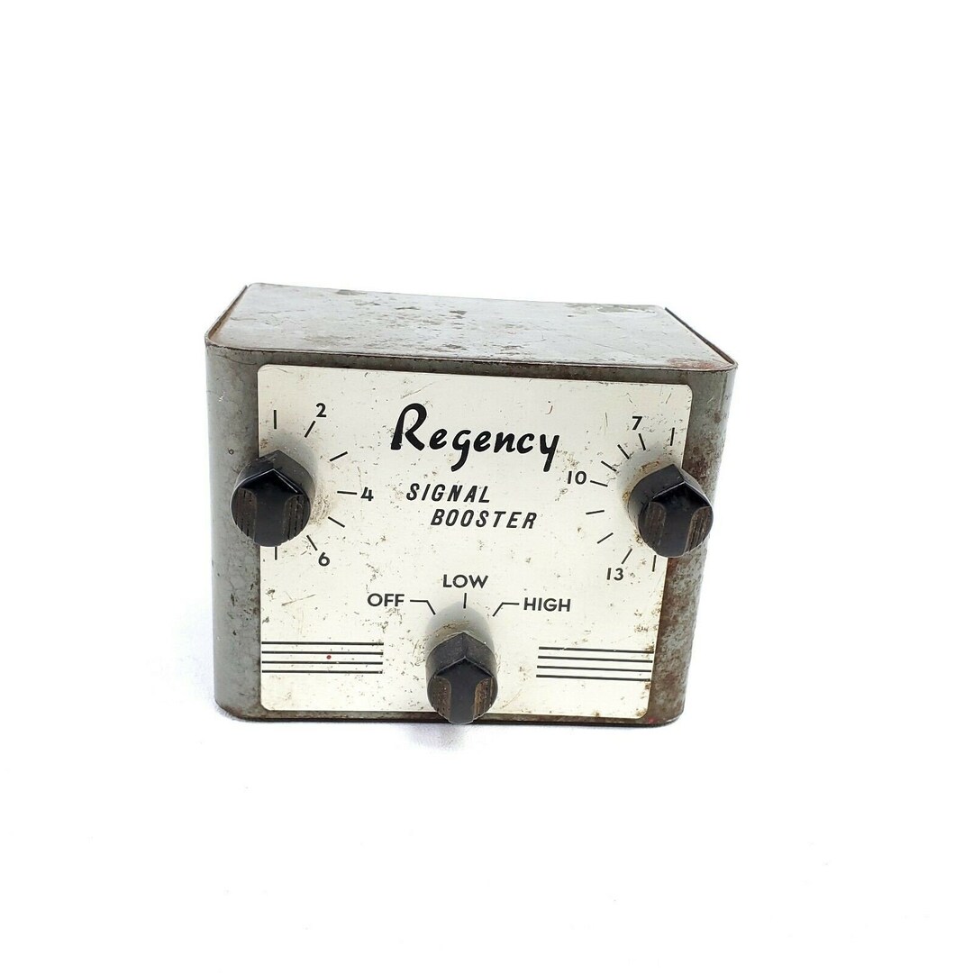Untested As-is Vintage Regency Signal Booster Model DB-213 Vacuum Tube ...
