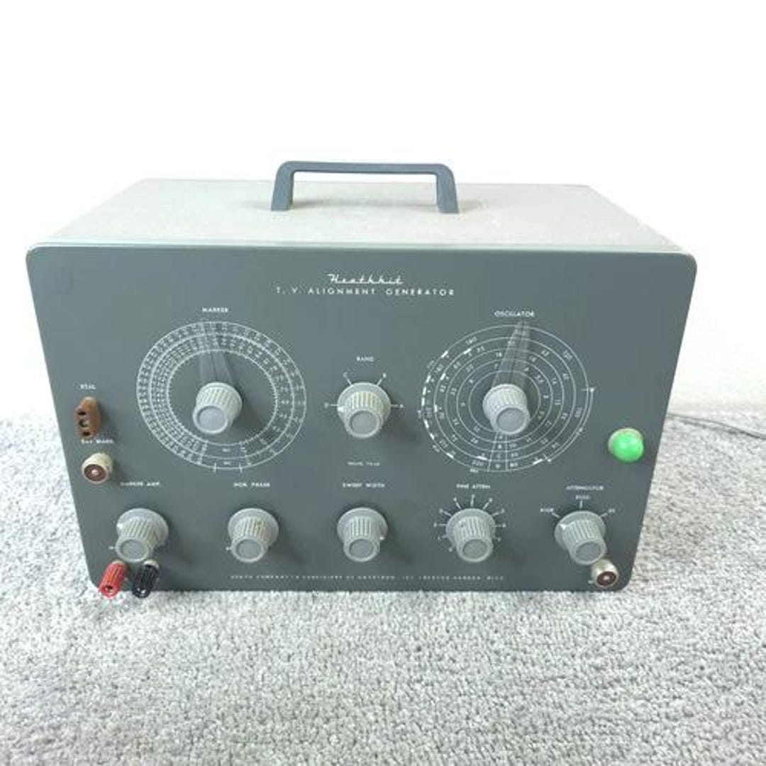 Vintage Heathkit TV Alignment Generator Model TS-4A Portable Tester ...