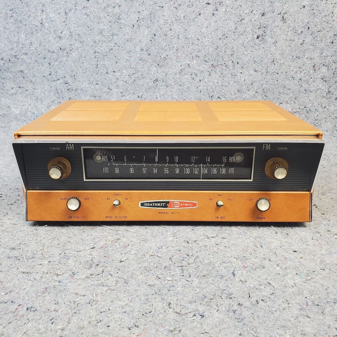 Heathkit Daystrom Model AJ-11 Tube Tuner Vintage 1960's AM/FM Not ...