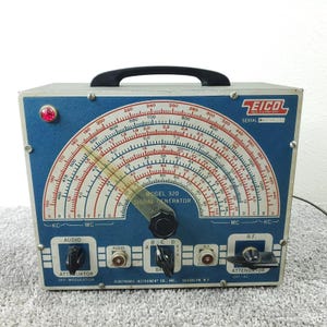 EICO 320 Signal Generator Portable Radio Test Equipment Vintage ...
