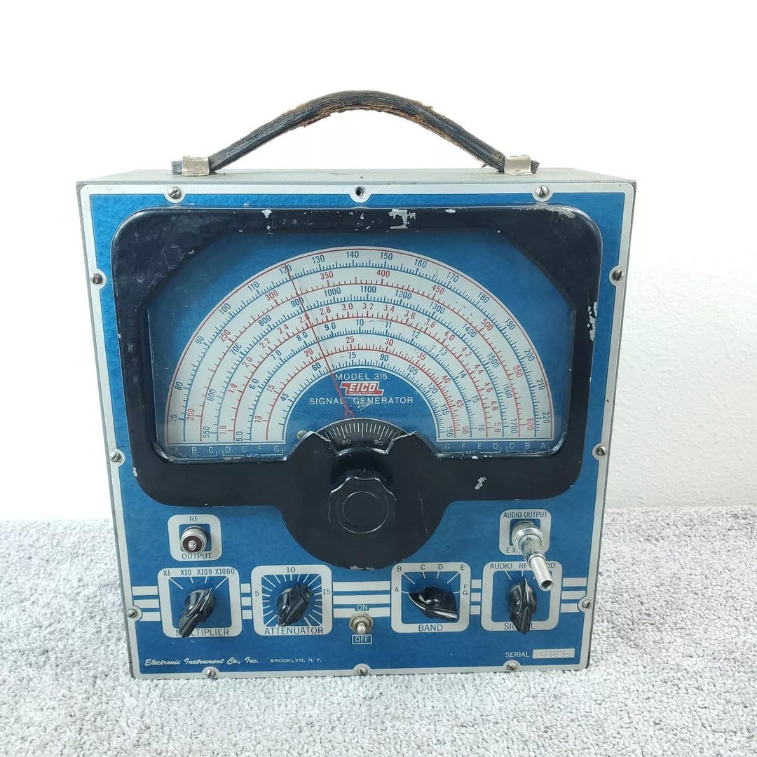 Vintage EICO Model 315 Signal Generator Portable Test Equipment Not ...