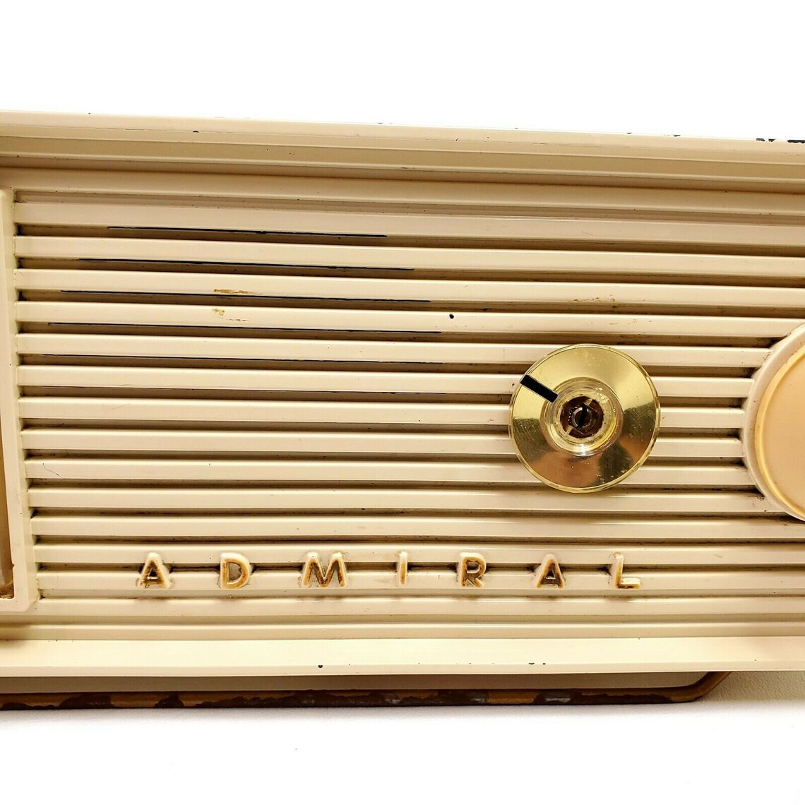 Vintage Admiral Tube Radio AM Clock Alarm Mid Century Modern - Etsy