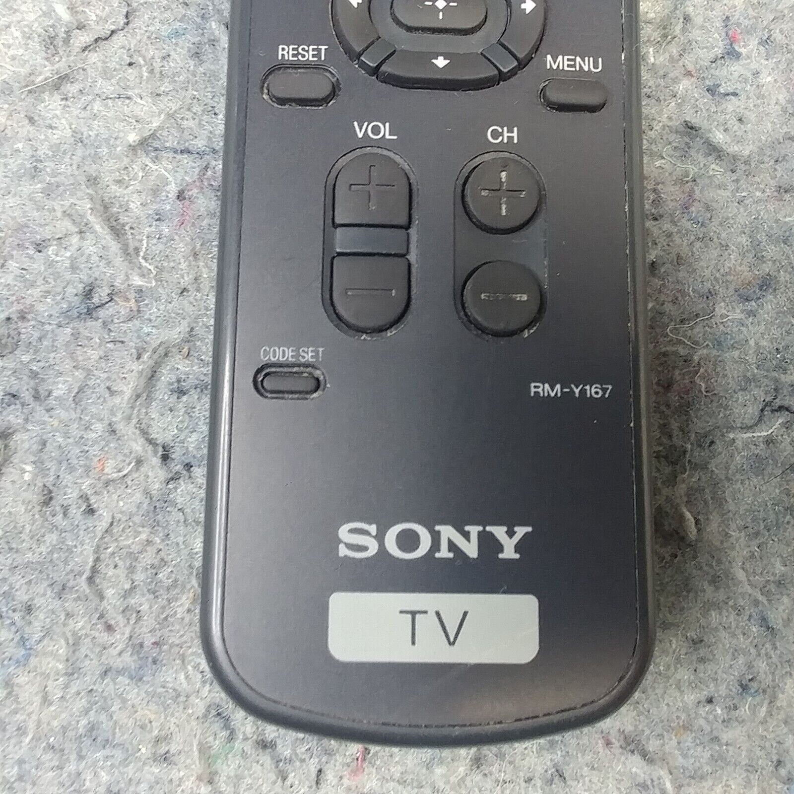 Vintage Sony Model RM-Y167 Remote Control TV Television for KV36FV1 - Etsy