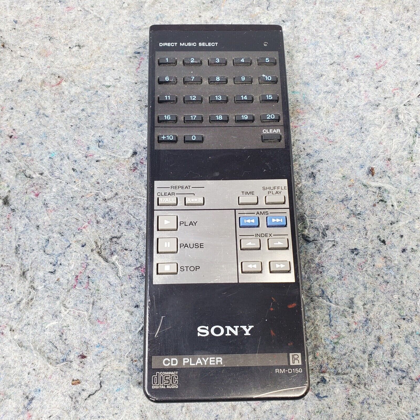 Sony RM-D150 CD Player Remote Control for CDP55 Genuine - Etsy